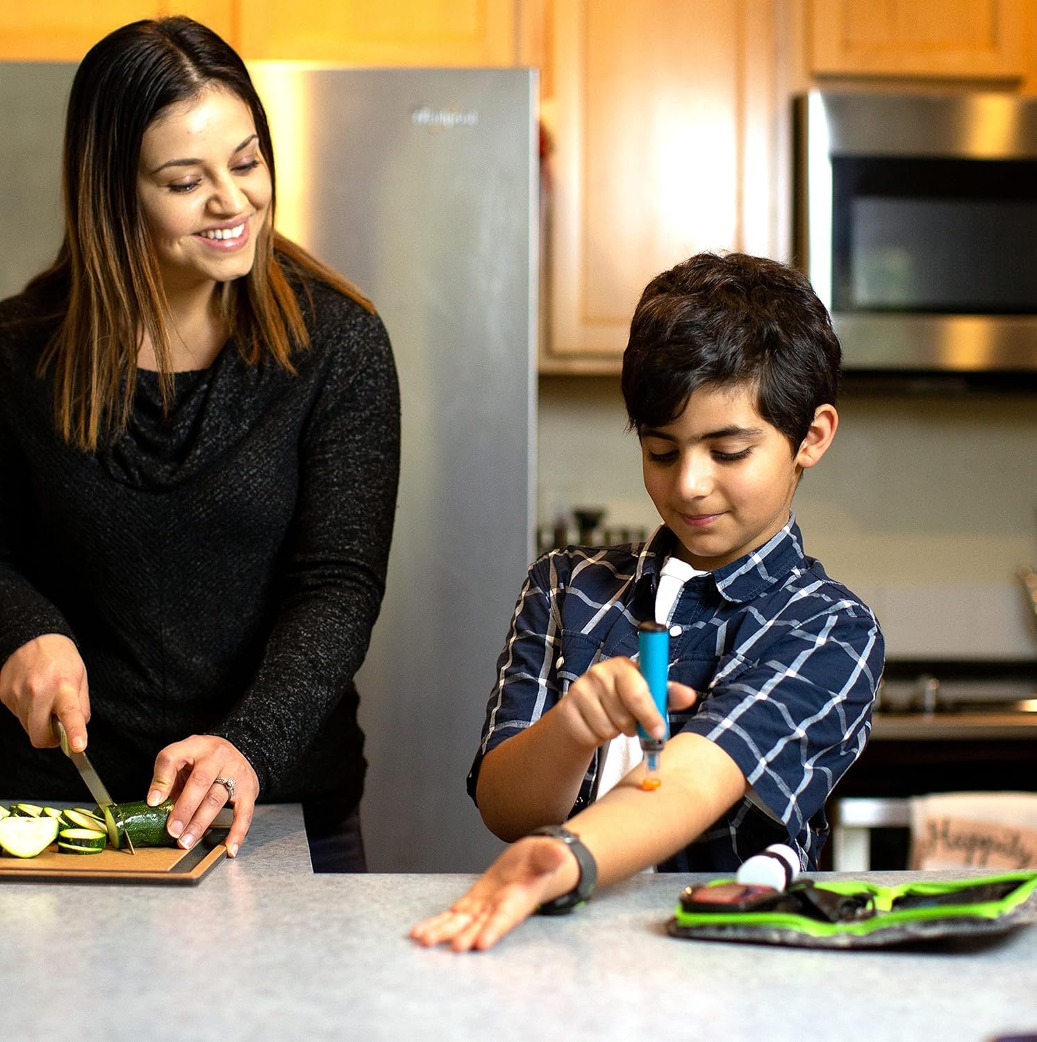 Mua Plus | No Prick Pain Vacuum Lancing Device for Diabetes Testing ...