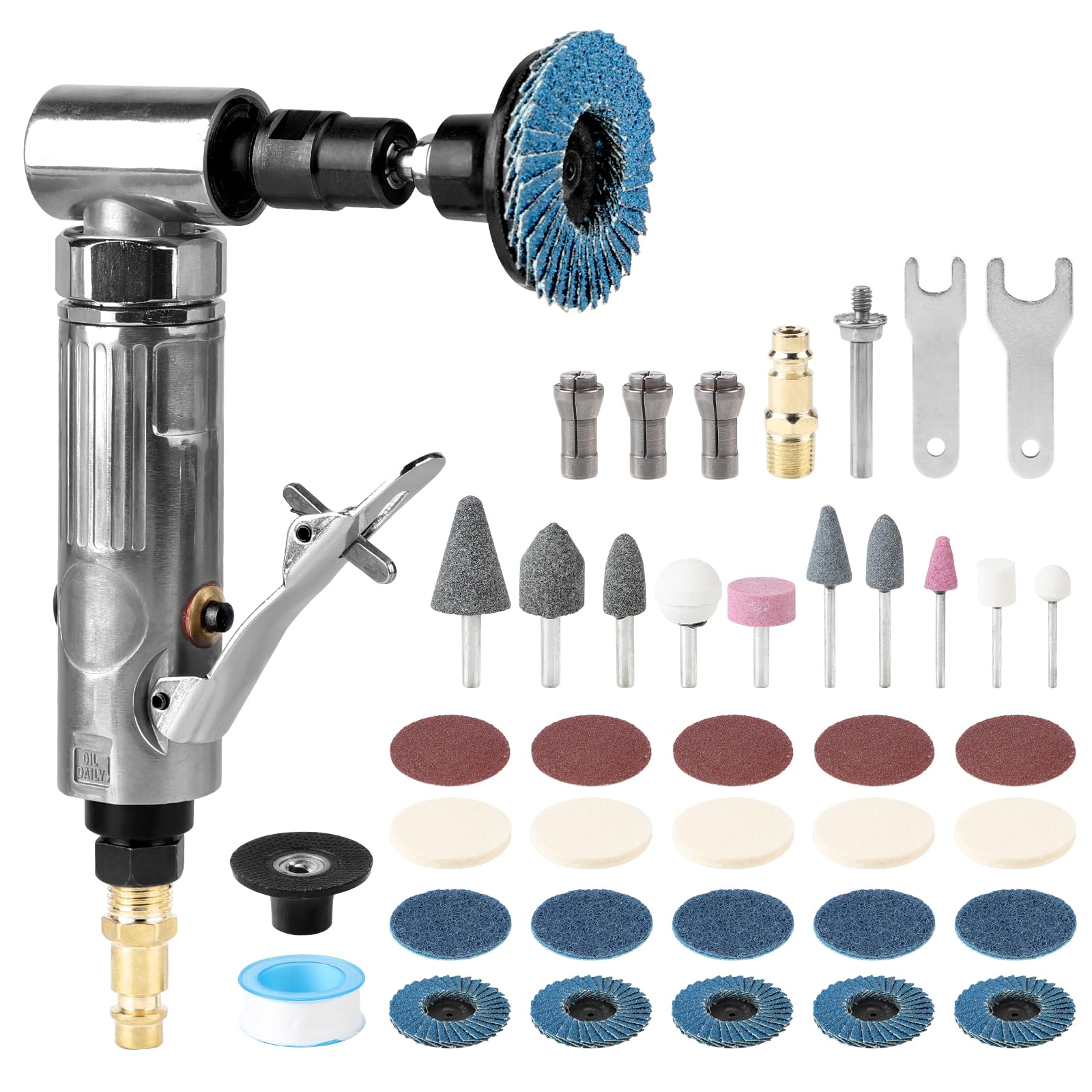Mua LALAGO Compressed Air Sander Set 90Â°, Compressed Air Orbital ...