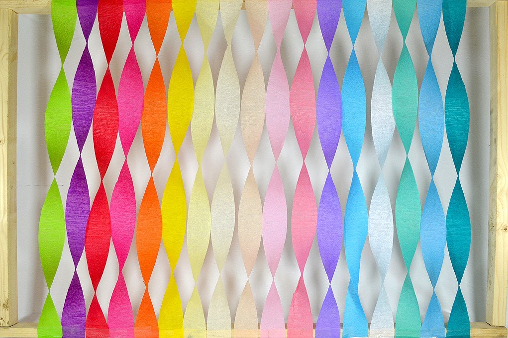 Crepe Paper Streamer Decoration Ideas GrandShop 50230 Decorative 