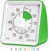 Amazon.com: Secura 60-Minute Visual Timer, Classroom Timer, Countdown ...