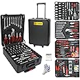 Amazon.com: 899 pcs Aluminum Trolley Case Tool Set, Removable Portable ...