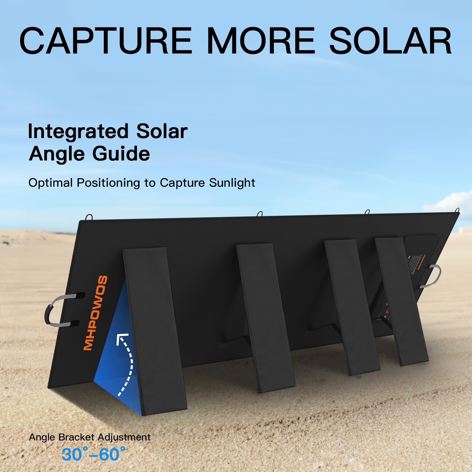 Mua 400W Portable Solar Panel, Lightweight Foldable Solar Panels ...