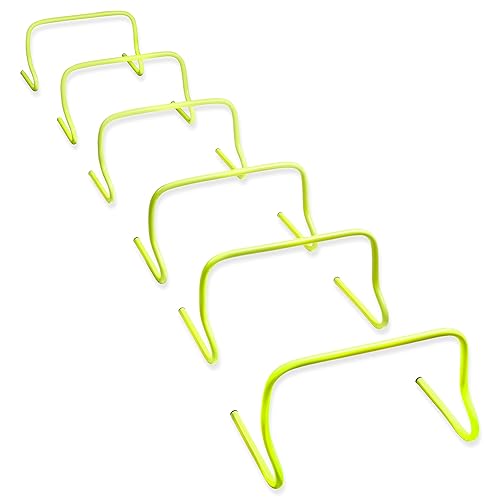 Speed Agility Hurdle Training Set of 6 Soccer Football Basketball Track ...
