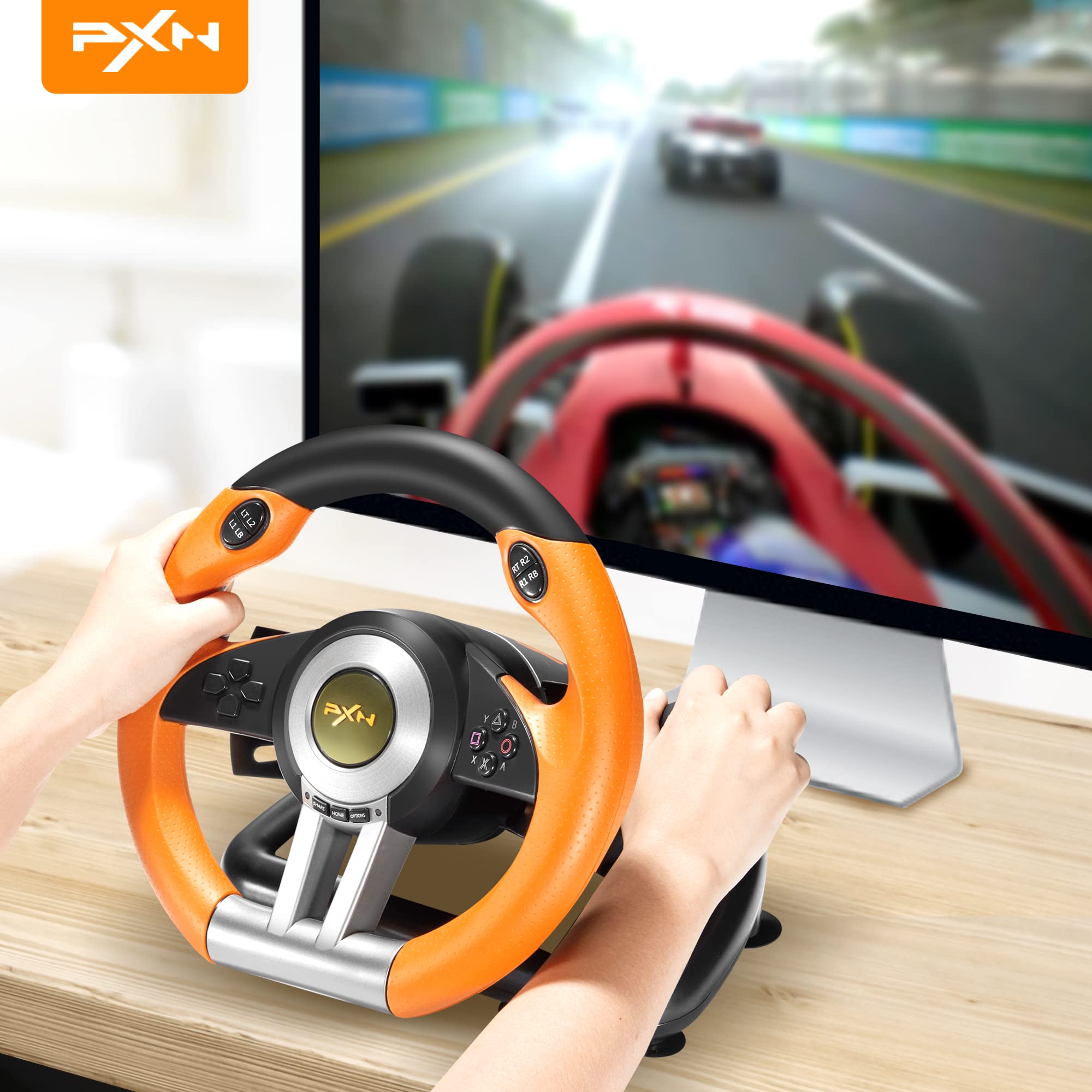 Mua PXN Racing Wheel - Gaming Steering Wheel for PC, V3II 180 Degree ...