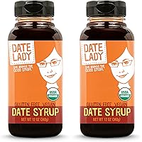 Amazon.com : Date Lady Organic Date Syrup 12 Ounce Squeeze Bottle ...