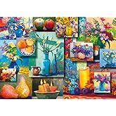 Amazon.com: Wonder Forge Goat Hill Lighthouse 1000 Piece Jigsaw Puzzle ...