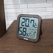 Amazon｜ドリテック デジタル温湿度計 ホワイト O-271WT｜温度計・湿度計 オンライン通販