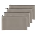 Amazon.com: 4Pack Money Bag 11 X 6, Safe Durable Waterproof PU Leather ...