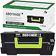 Amazon.com: 58D1H0E Black Toner Cartridge (1-Pack) - Nuc Compatible ...