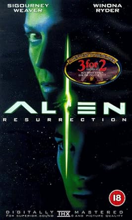 Alien Resurrection [VHS] [1997]: Sigourney Weaver, Winona Ryder ...