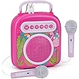 Amazon.com: Mini Karaoke Machine for Girls Portable Karaoke Machine ...