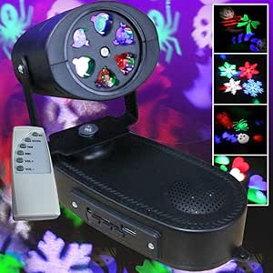 Amazon.com: Moving Head LED GOBO Projector - comes with 4 changeable ...