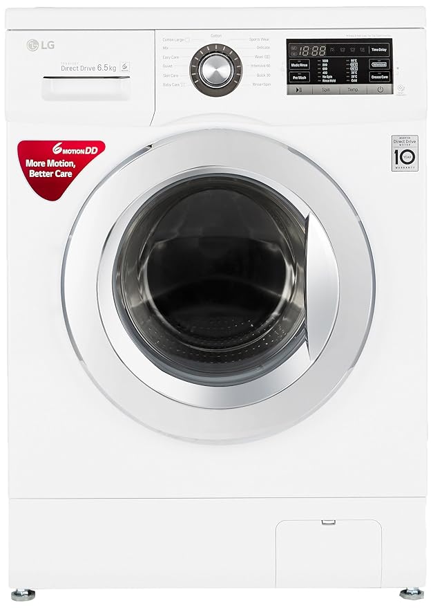 LG 6.5 kg Fully-Automatic Front Loading Washing Machine (FH0G6WDNL22 ...