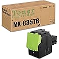 Amazon.com: VENYAA Compatible Black Toner Cartridges Replacement for Sharp MX-C35TB , High Yield ...