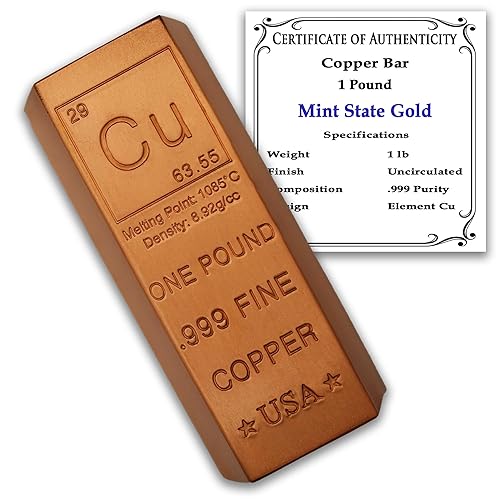 1 lb Gold Plated Bar (Trapezoid Ingot) 18K Paperweight - Element Design ...