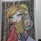 Amazon.com: Enchanted Halloween: A Whimsy Girls Fantasy Coloring Book ...