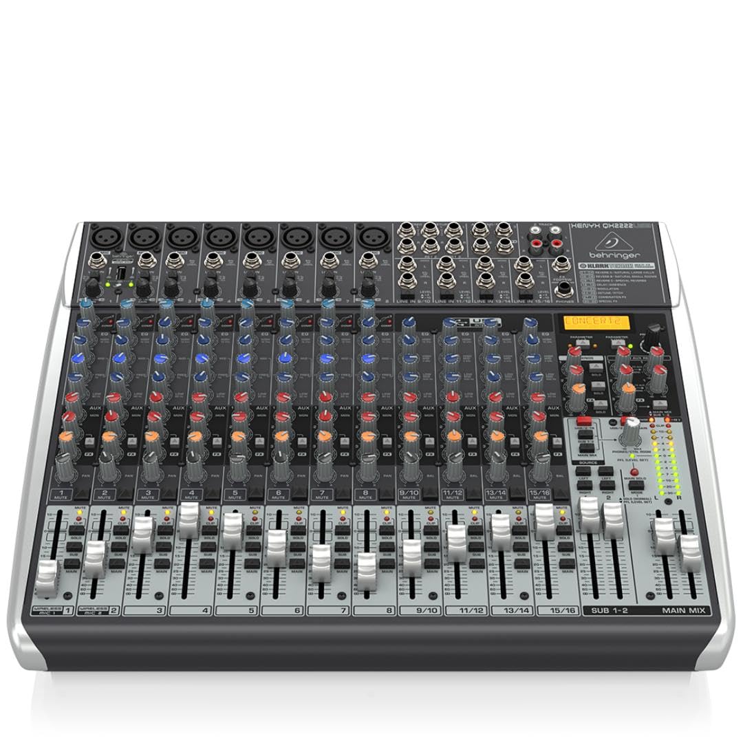 Mua Behringer XENYX QX2222USB Premium 22-Input 2/2-Bus Mixer with XENYX ...