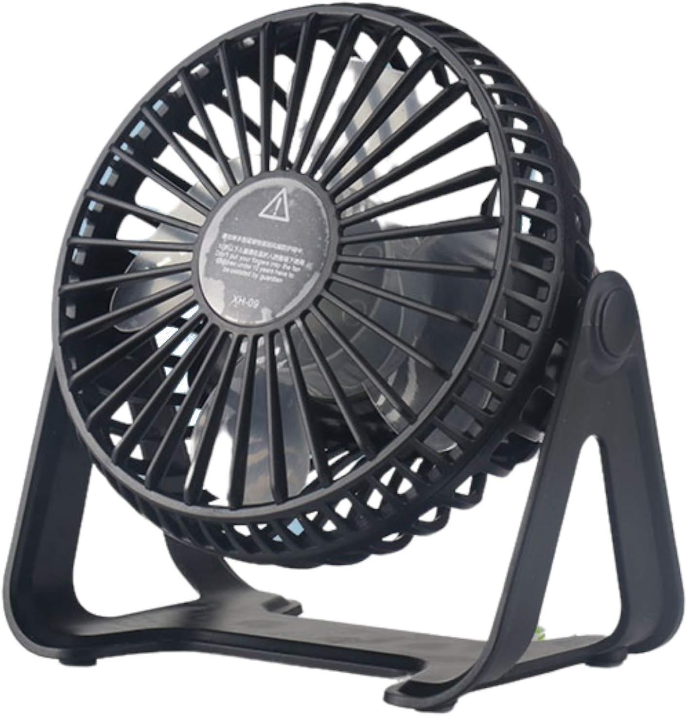Windy Wireless Desk Fan Rechargeable, 3 Speeds Light Weight Fan Battery ...