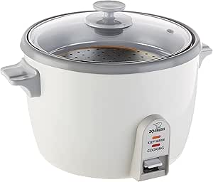 Amazon.com: Zojirushi NHS-18 10-Cup (Uncooked) Rice Cooker,White: Home ...
