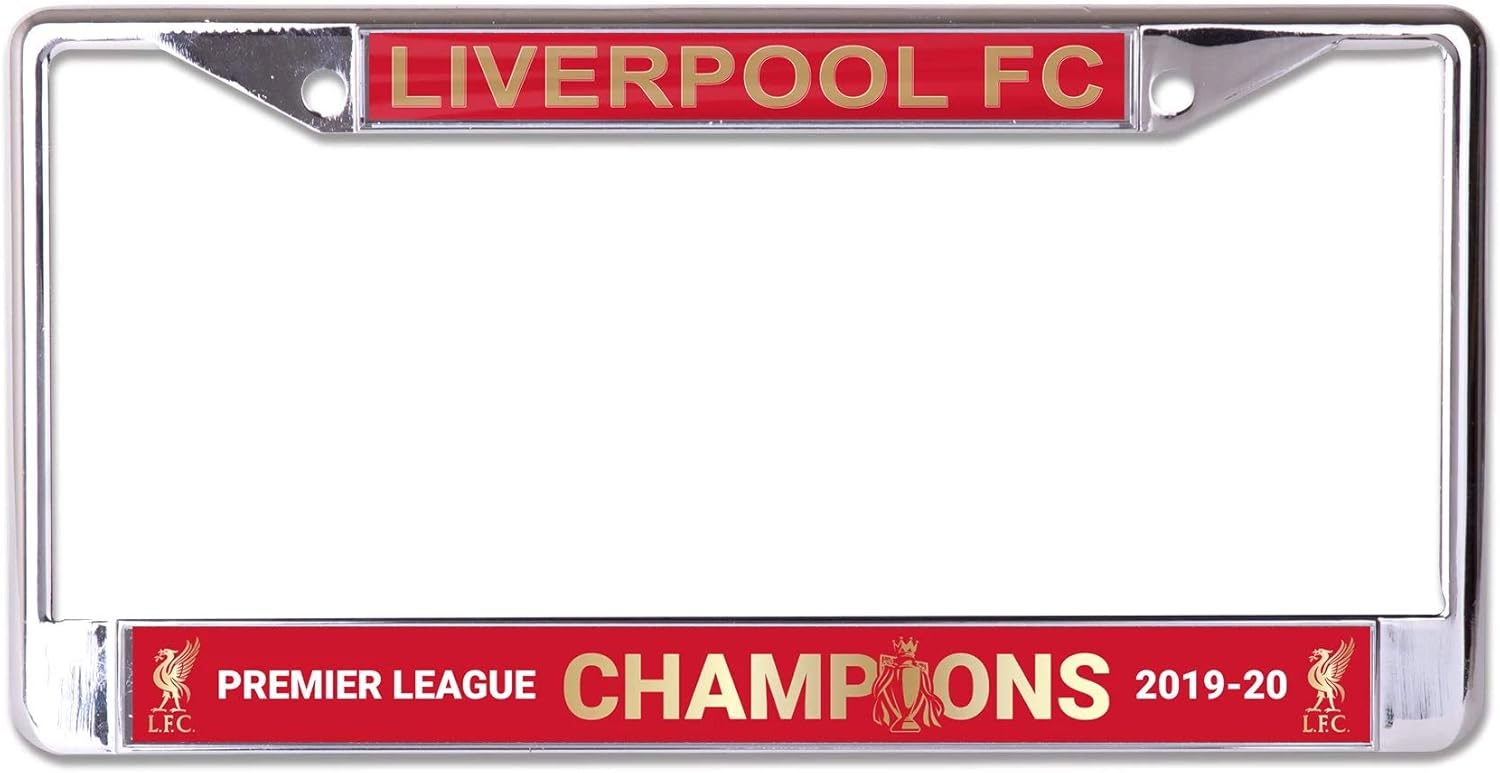 Liverpool FC Premier League Champions 2019-2020 Inlaid License Plate ...