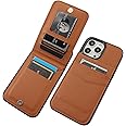 Amazon.com: KIHUWEY Compatible with iPhone 13 Pro Max Case Wallet with Credit Card Holder ...