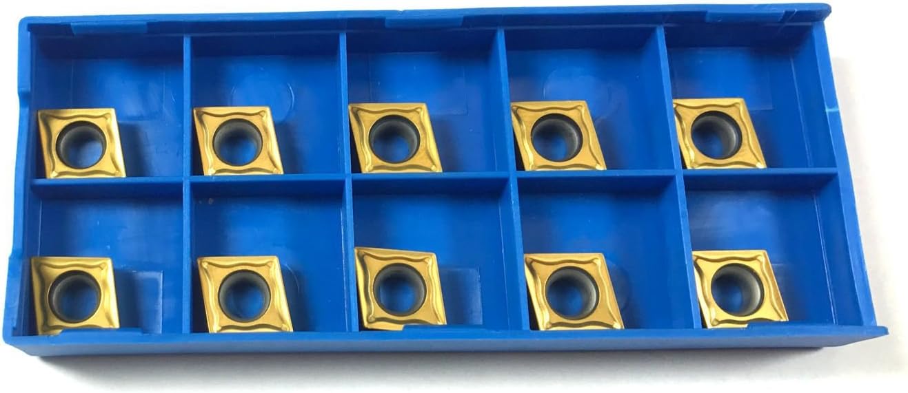 10 Stück Wendeplatten CCMT 060204 TiN Neu und originalverpackt: Amazon ...