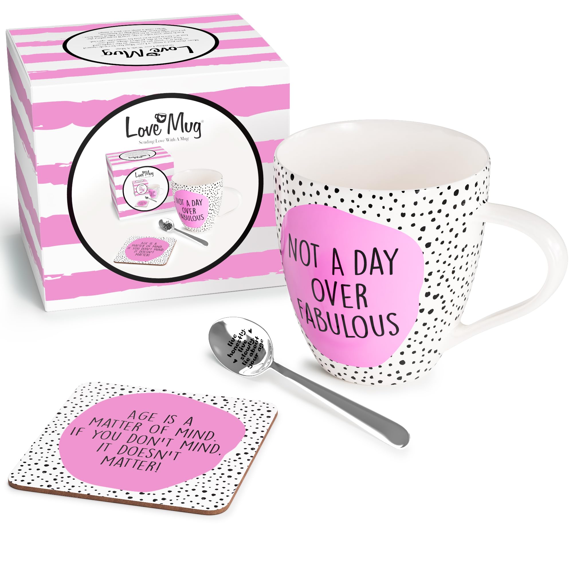 Love Mug®: Funny Birthday Gifts For Women - Mug, Coaster, and Engraved ...