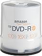 Amazon.com: AmazonBasics 4.7 GB 16x DVD-R (100-Pack Spindle): Home ...