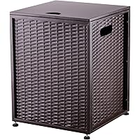 Amazon.com: Cecarol Propane Tank Cover Table Hideaway Table for Gas ...