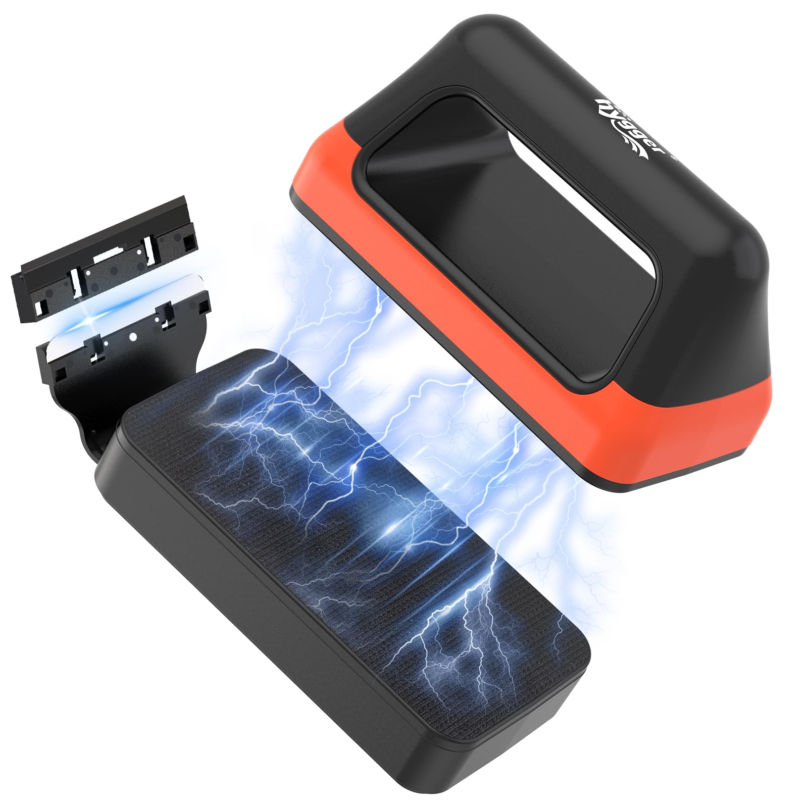 hygger Fish Tank Magnetic Glass Cleaner Two Detachable Algae Scraper ...