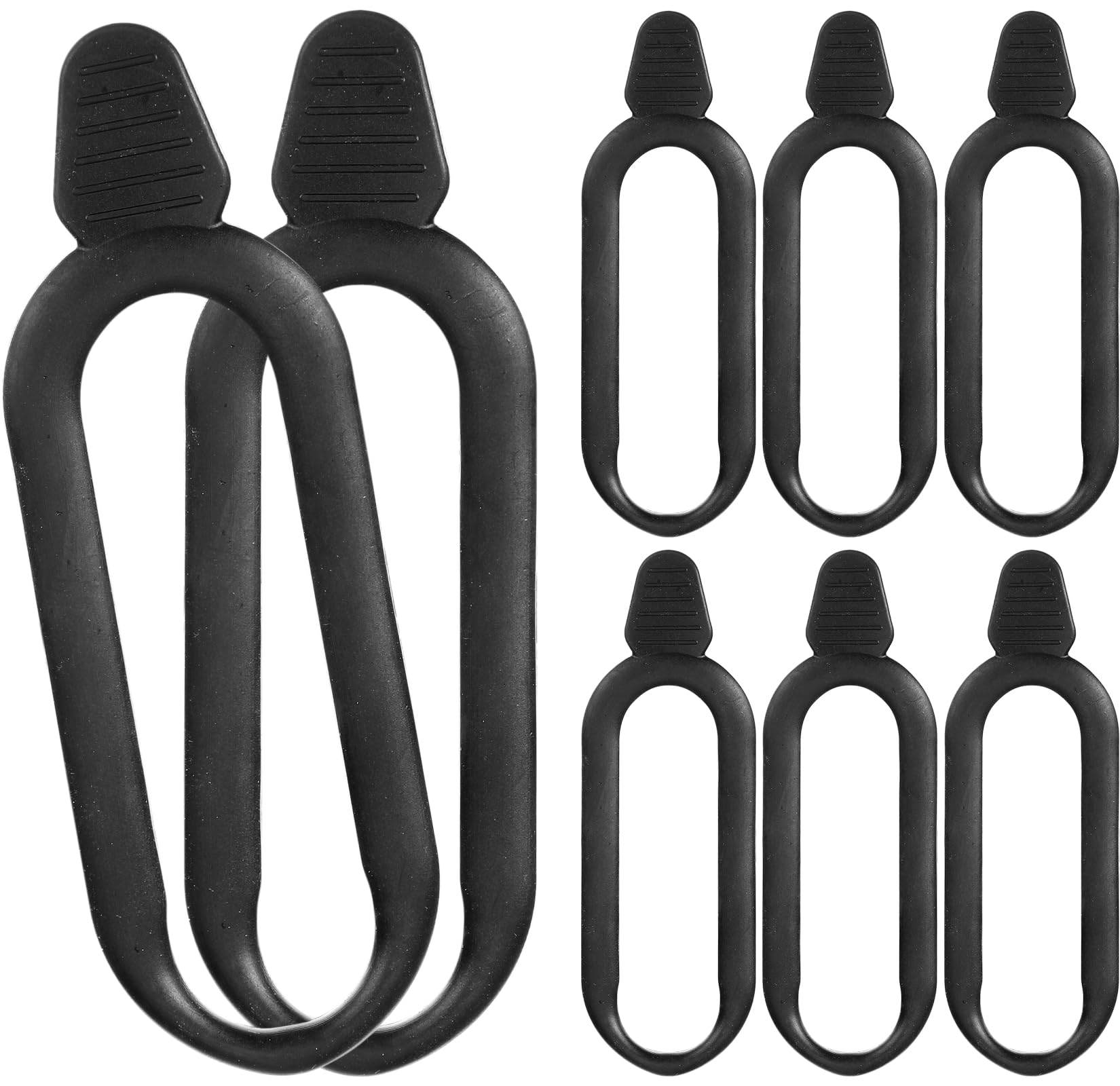 Pushglossy 8 Pcs Rubber Snubbers Straps for ATV Gun & Bow Rack Gun ...