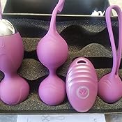 ACVIOO® Bolas Chinas Suelo Pelvico de la Salud Masajeador Kegel Ejercitador Kegel Bolas para ...