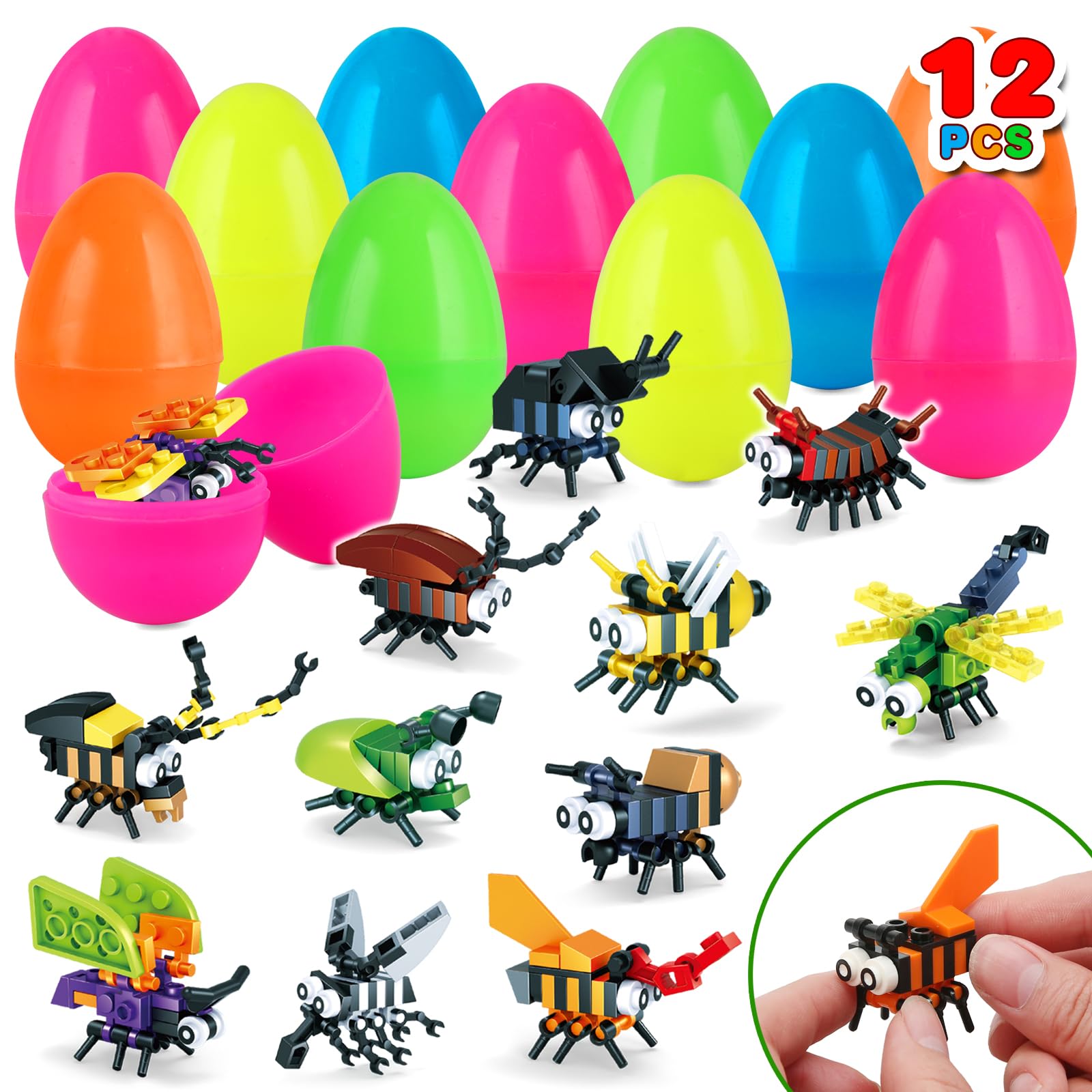 Mua Fidget Simple Pre Filled Easter Eggs Insects Building Blocks ...