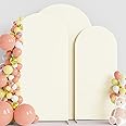 Amazon.com : Wokceer Wedding Arch Cover (8FT, 7.2FT, 6.6FT) Set of 3 Spandex Fitted Wedding Arch ...