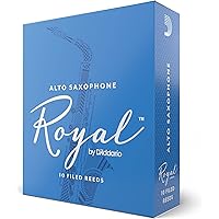 Amazon.com: Rico Royal Saxophone Reeds - Alto Sax Reeds with Strong ...