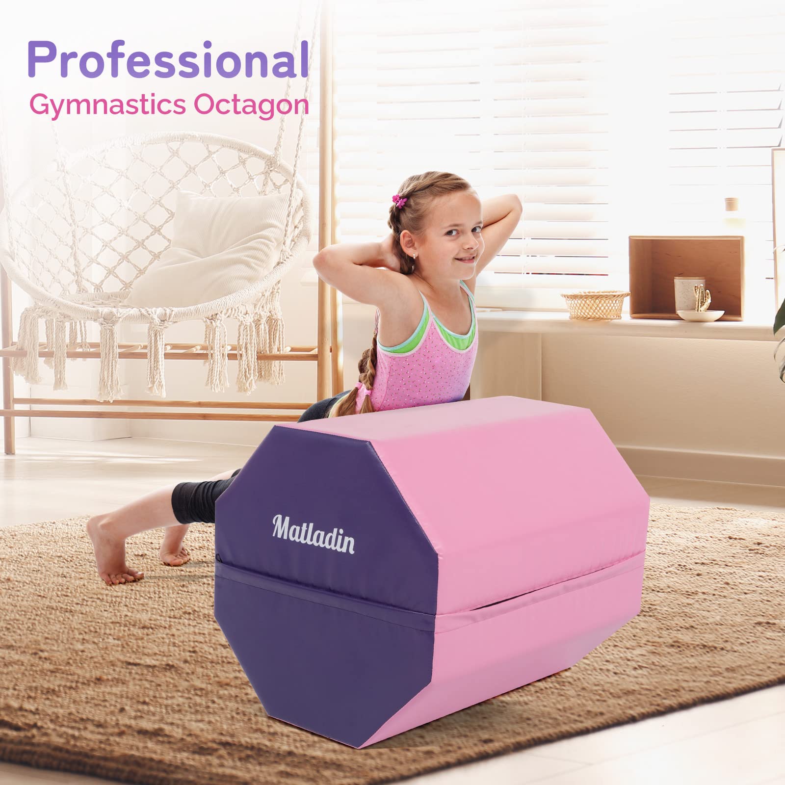 Mua Matladin Gymnastics Octagon Mat 24"x26" Skill Shape Tumbling ...