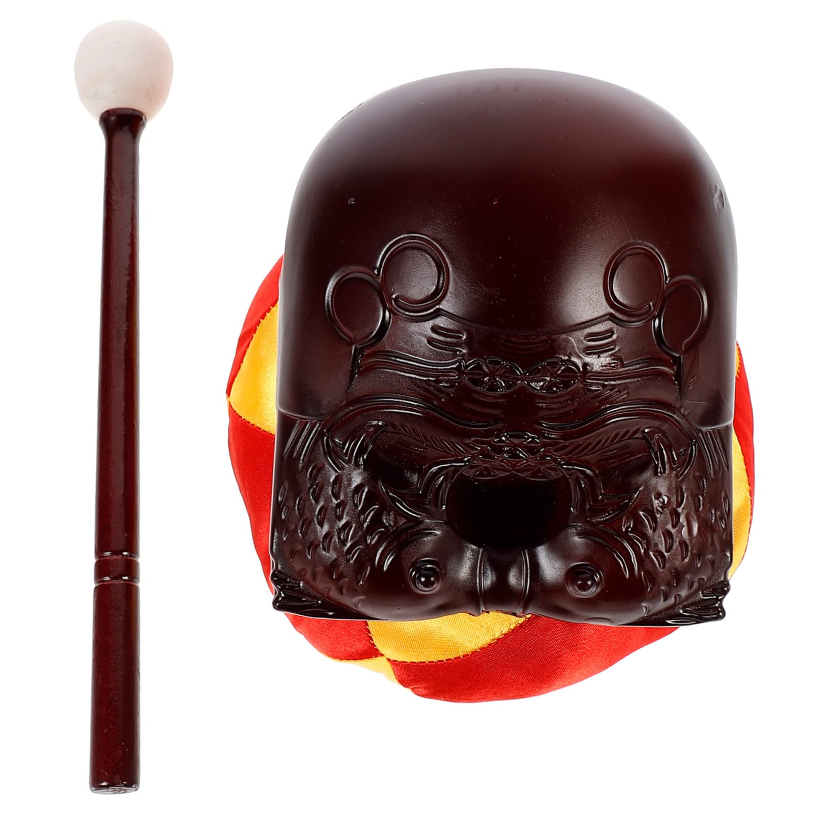 COLLBATH Temple Blocks Instrument 1 Set Fotang Wooden Fish Home Décor ...