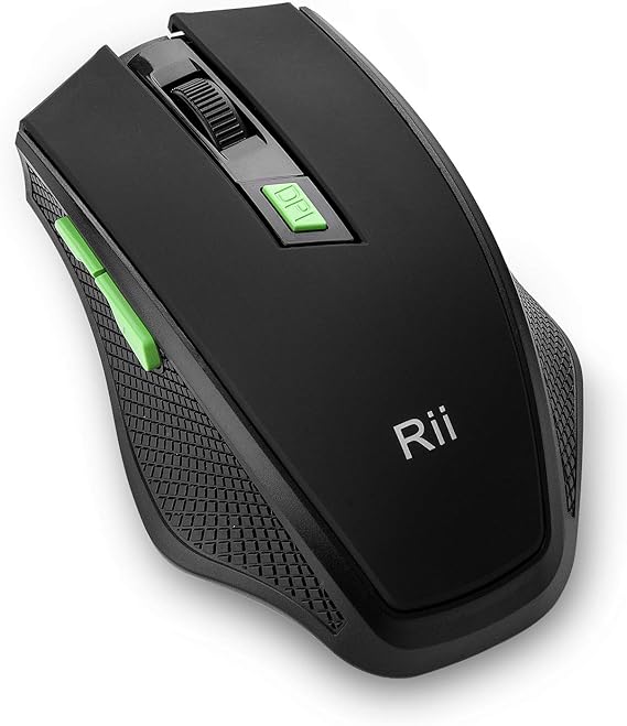 Wireless mouse,Rii 2.4G Wireless Optical Mouse with USB Nano Receiver ...