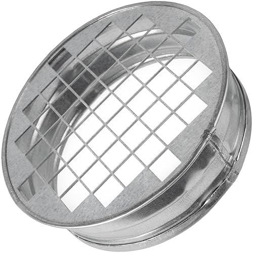 ECOPRO VENT 4" Inch Galvanized Ducting Take-Off End Cap with Protective ...
