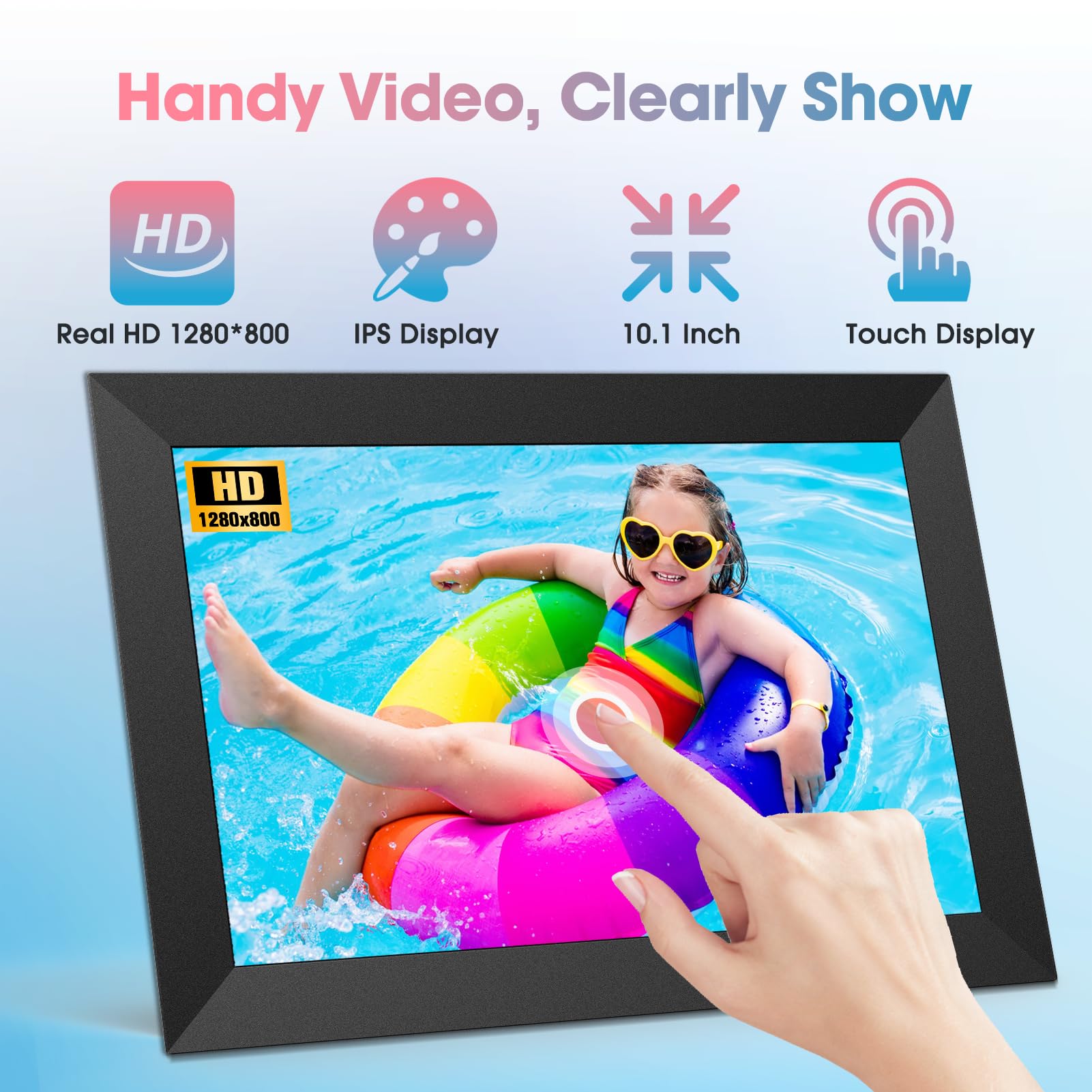 Mua WiFi 10.1'' Digital Picture Frame with 1280x800 Resolution ...