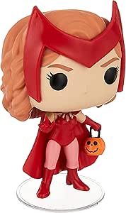 Amazon.com: Funko Pop! Marvel: WandaVision - Halloween Wanda Vinyl ...