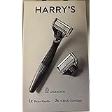 Amazon.com : Harry's Razor With 2 Blade Cartridges Navy Blue : Beauty ...
