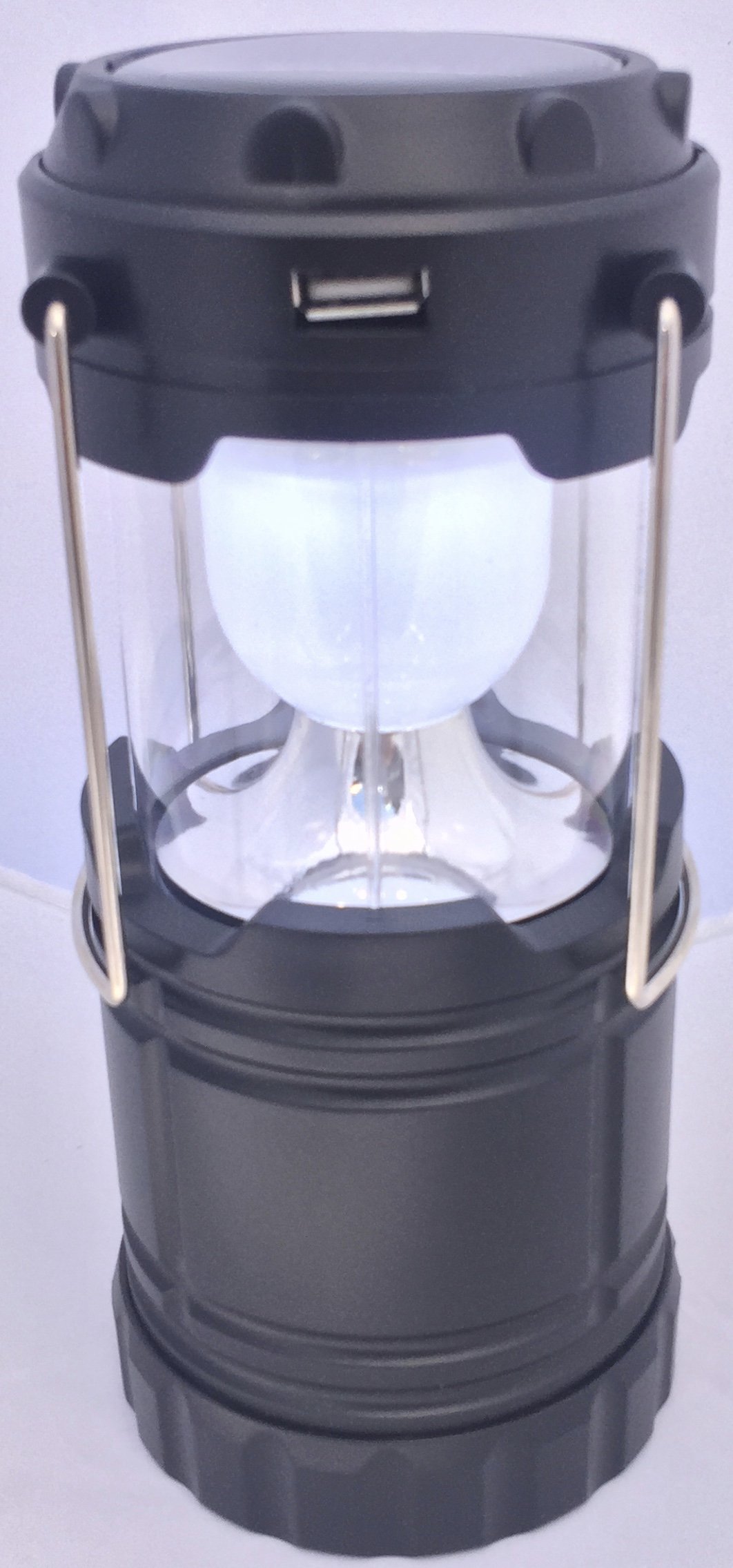 Charge N Go Ultra Bright Rechargeable Lantern LED Black Color Multi ...