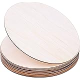 Amazon.com: Wood Circles for Crafts, 12 Pack 12 Inch Unfinished Wood ...