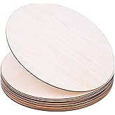 Amazon.com: Wood Circles for Crafts,12 Pack 12 Inch Unfinished Wood ...