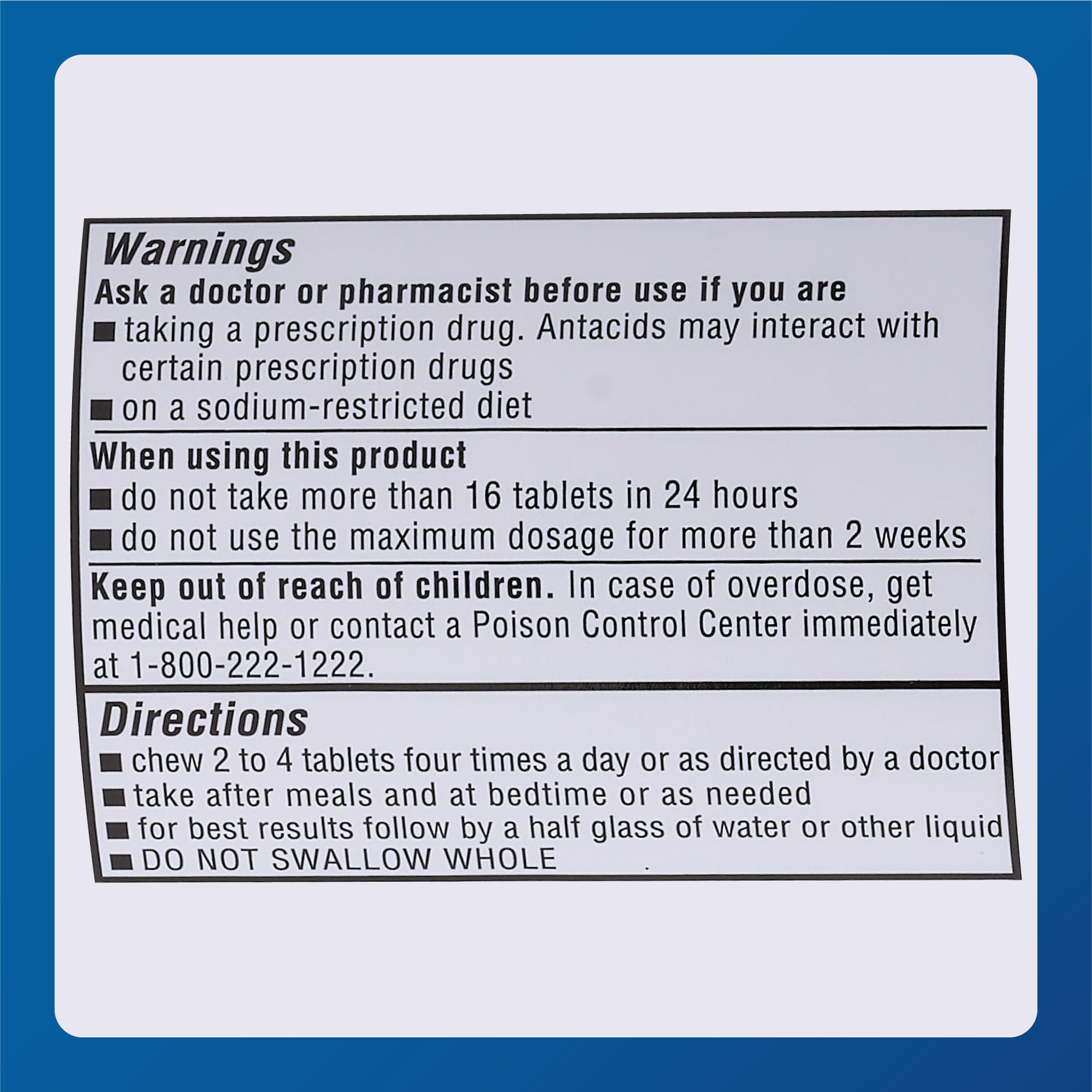 Mua Major Acid Gone Extra Strength Antacid Chewable Tablets - Anti-Acid ...