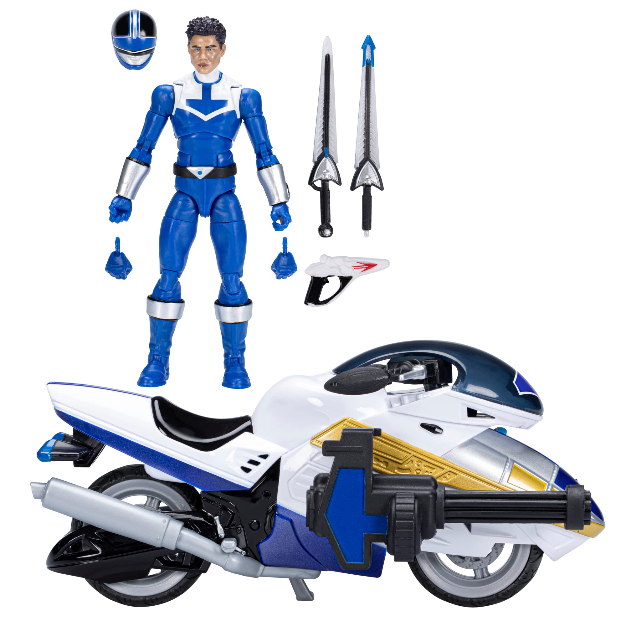 Mua Power Rangers Lightning Collection Time Force Blue Ranger and ...