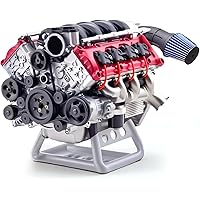 Amazon.com: Mini V8 Engine Kits That Runs - V8 Engine Model Kits, Cison ...