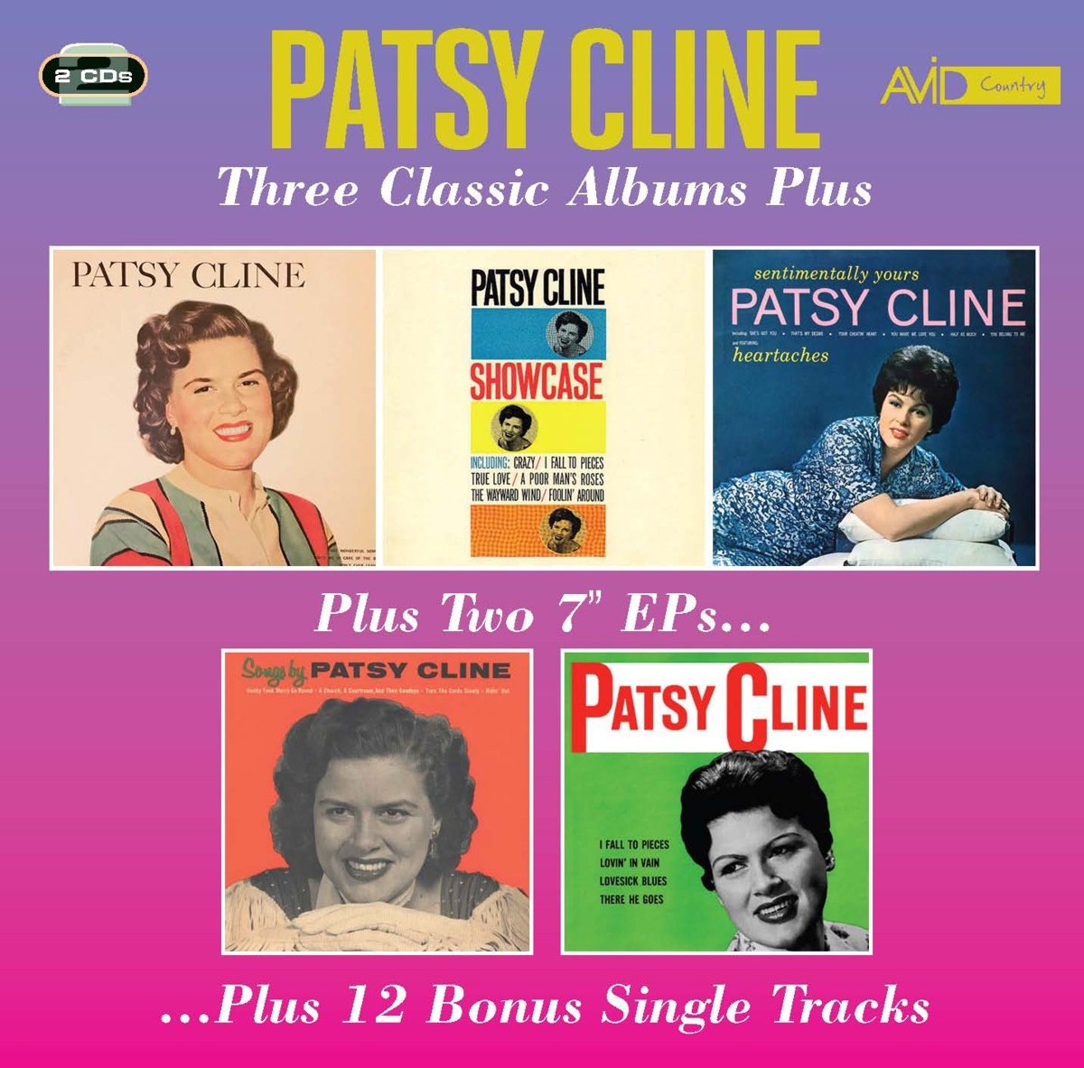 Three Classic Albums Plus (Patsy Cline / Showcase / Sentimentally Yours ...