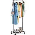 Amazon.com: MISSLO Small Clothes Racks for Hanging Clothes Clothing ...